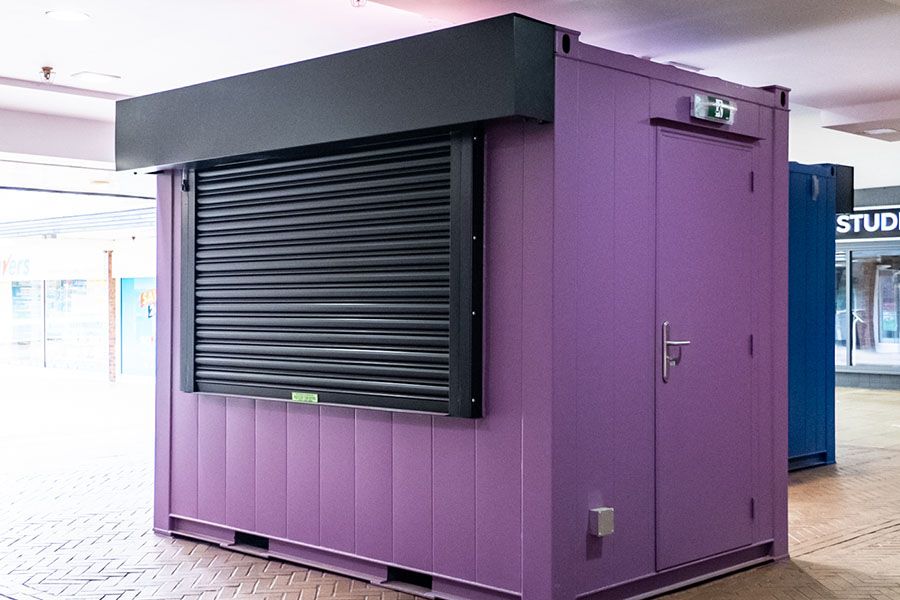 Purple Pod Rental | Rental Pods by St George's Flex